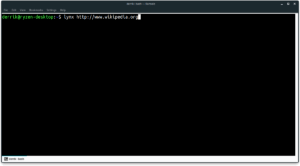 How to use Lynx to browse the web from the Linux terminal