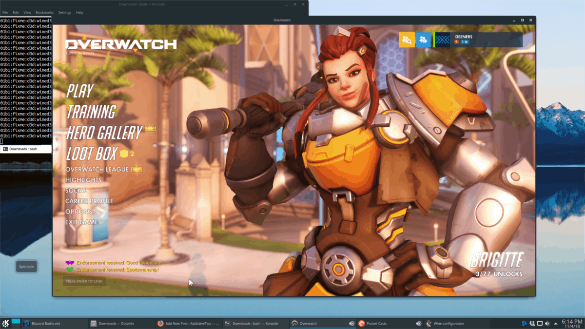 How to play Overwatch on Linux