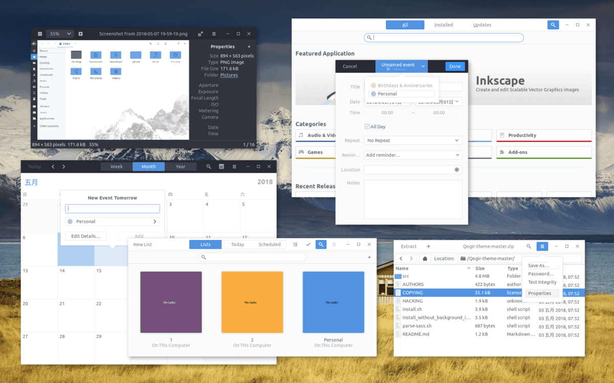 How to install the Qogir GTK theme on Linux