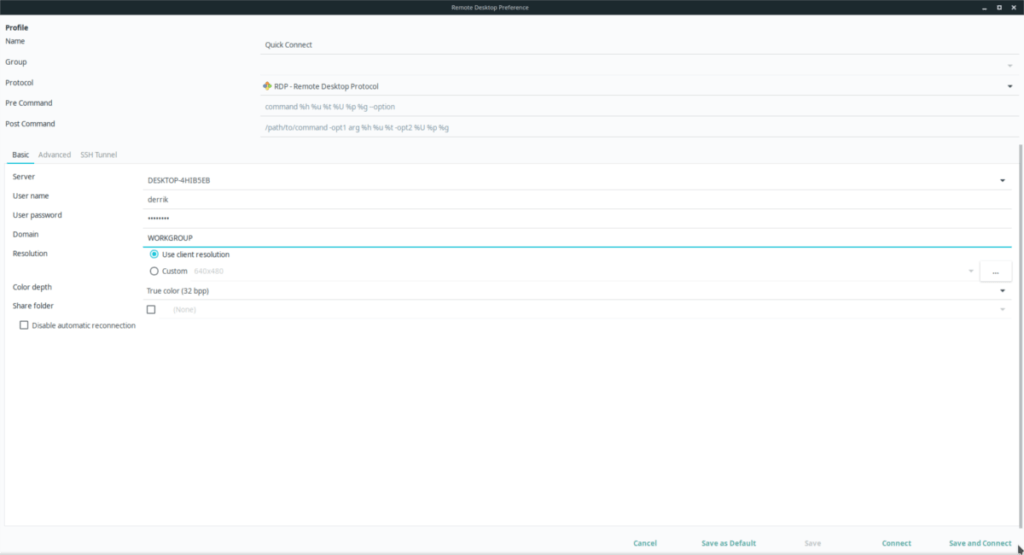 How to connect to remote Windows PCs on Linux with Remmina