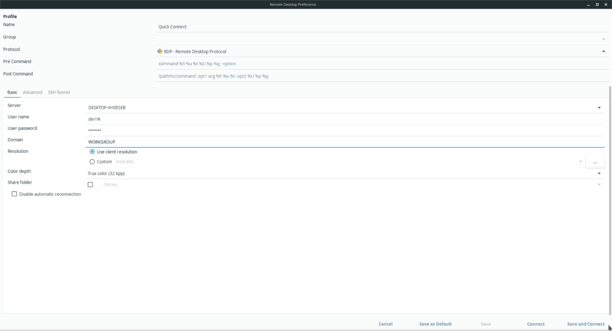 How to connect to remote Windows PCs on Linux with Remmina