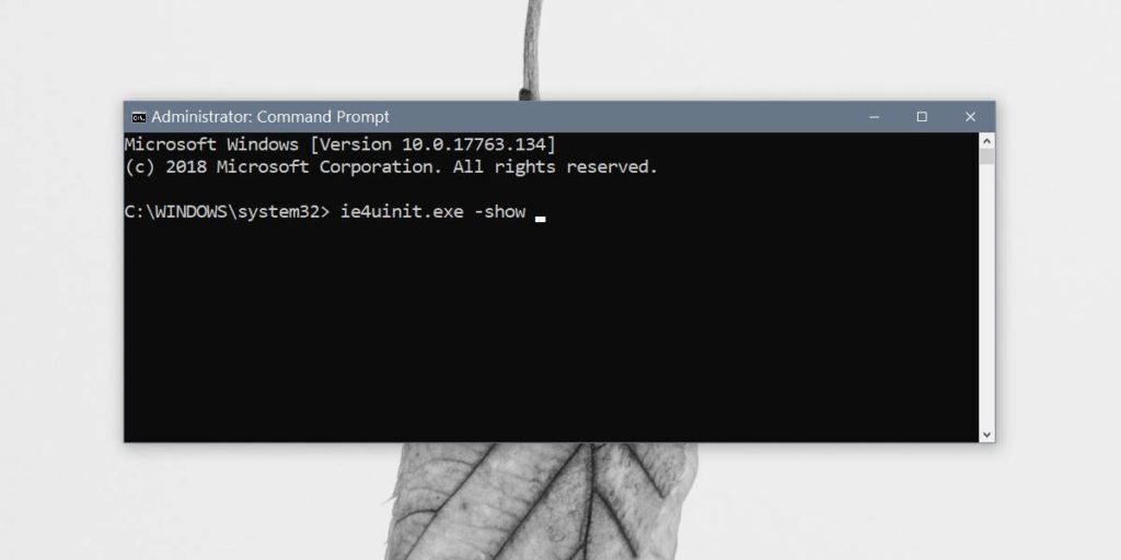 How to rebuild the icon cache on Windows 10