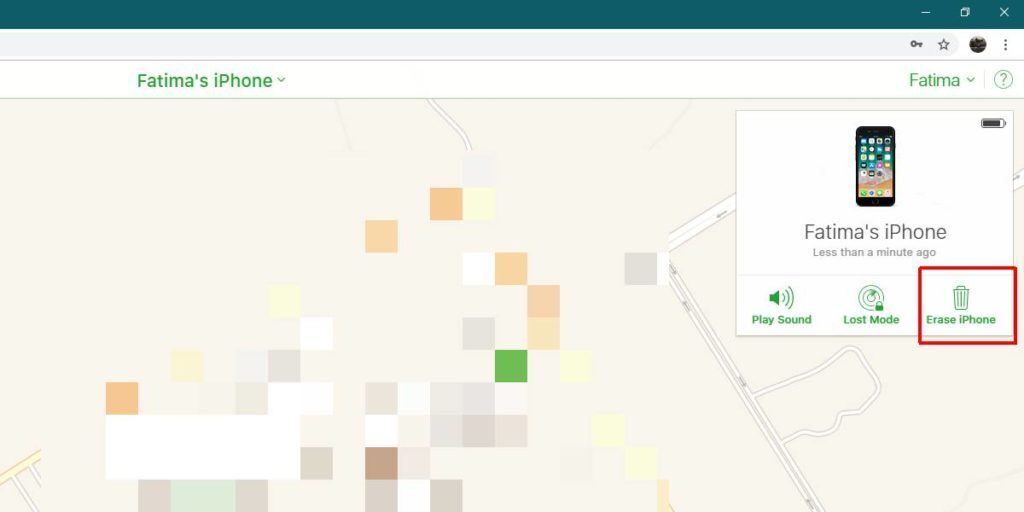 How to remotely wipe an iPhone from the desktop