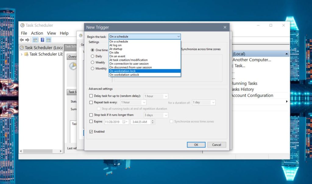 How to set volume levels on Windows 10 lock/unlock