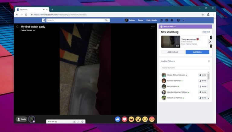 How to host a Facebook watch party