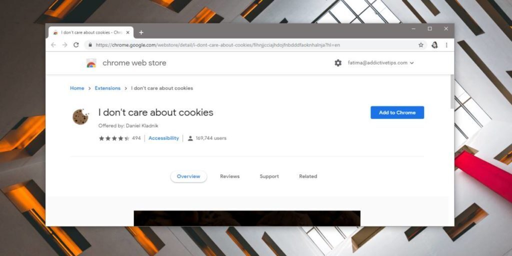 How to hide accept cookies messages from websites