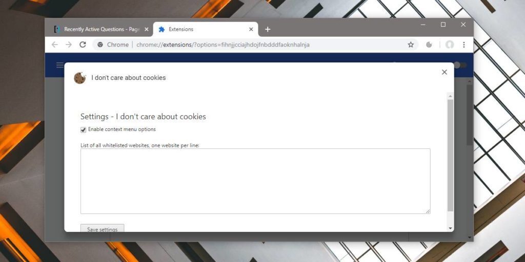How to hide accept cookies messages from websites