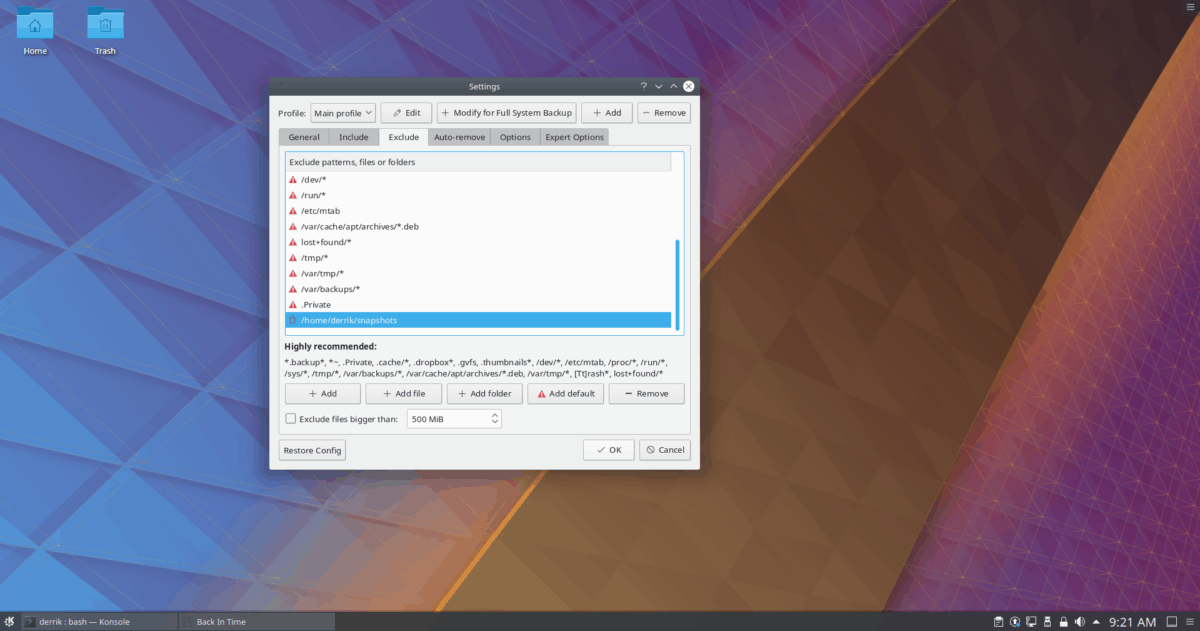How to back up your Linux PC with BackInTime