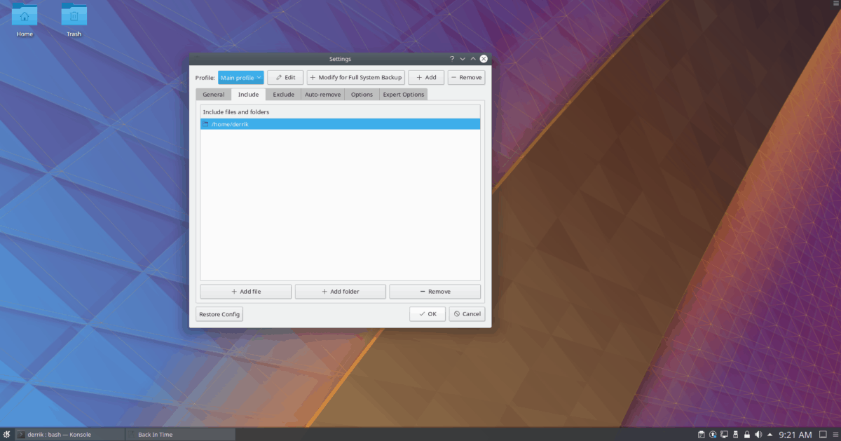 How to back up your Linux PC with BackInTime
