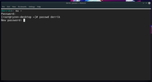 How to change user information on Linux