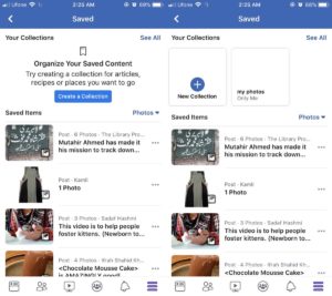 How to create and share collections on Facebook