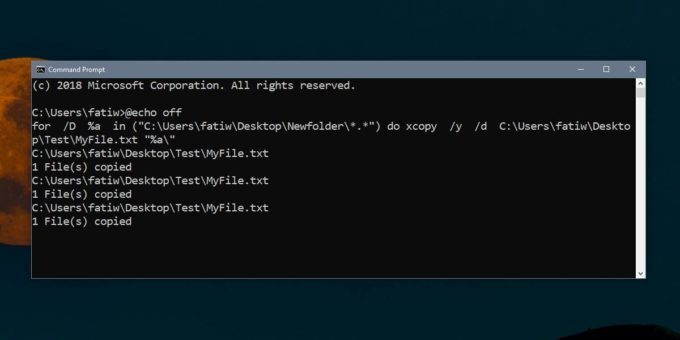 How to copy a file to multiple folders on Windows 10