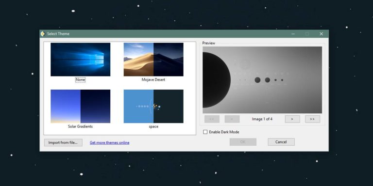 How to create a dynamic wallpaper theme for Windows 10
