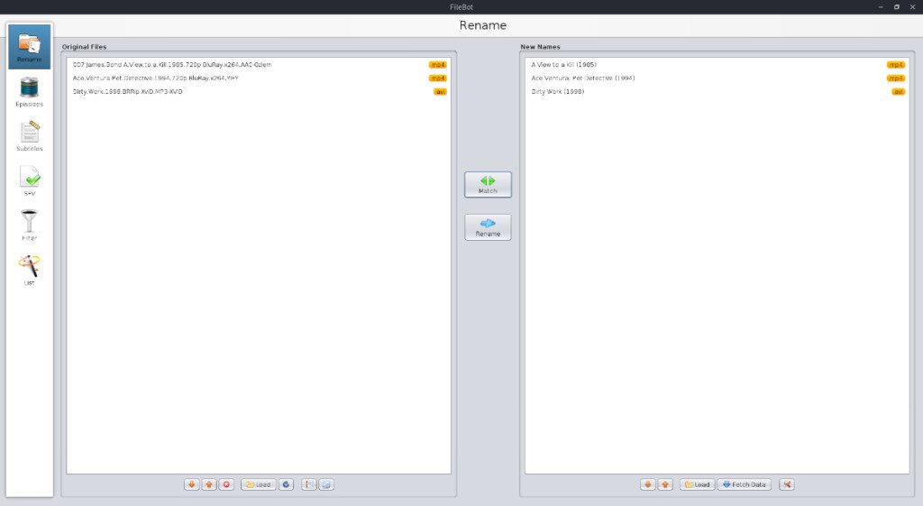 How to automatically rename media files on Linux with FileBot