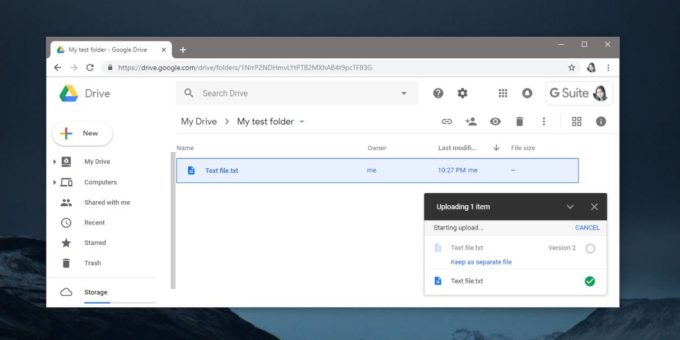 How to manage file versions on Google Drive