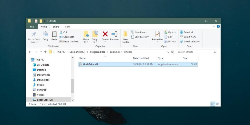 How to create a custom grid in Paint.net on Windows 10