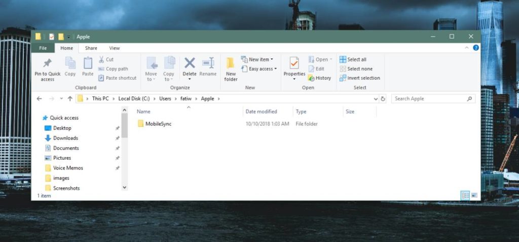 How to back up your iPhone to an external drive on Windows 10