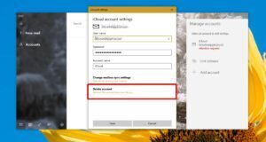How to delete accounts from the People app on Windows 10