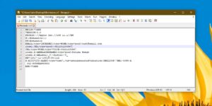 How to edit a VCF file on Windows 10