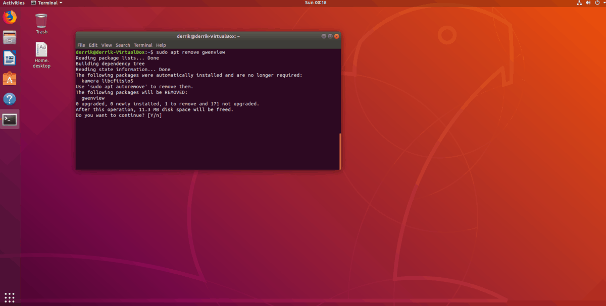 How to uninstall software on Ubuntu Linux