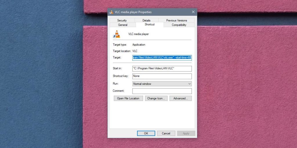 How to jump to a time in a video in VLC Player on Windows 10