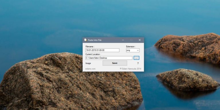 How to save clipboard image to file on Windows 10