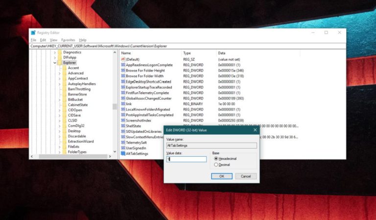 How to get classic icons on Alt+Tab on Windows 10