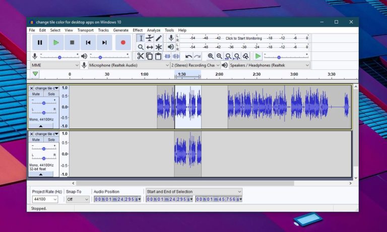 How to split MP3 files on Windows 10