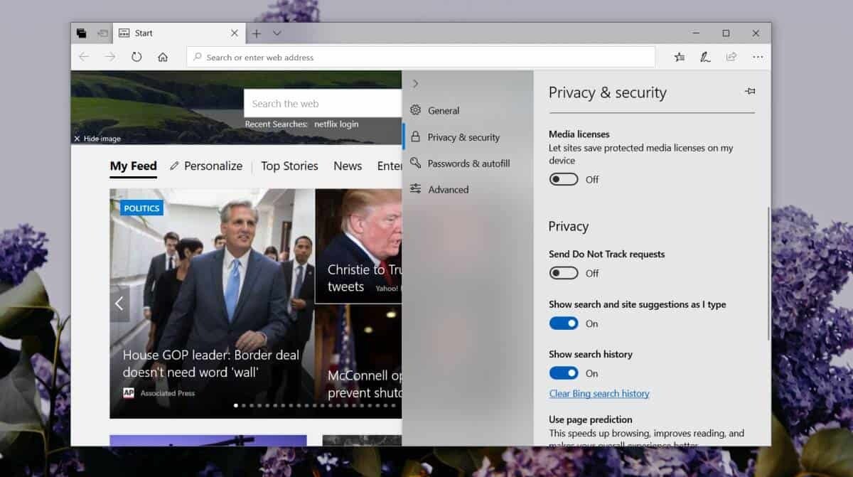 How to enable Protected Media Playback in Edge on Windows 10