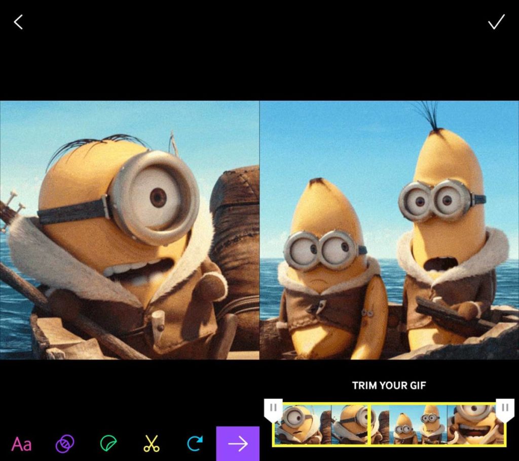How to edit GIFs on an iPhone