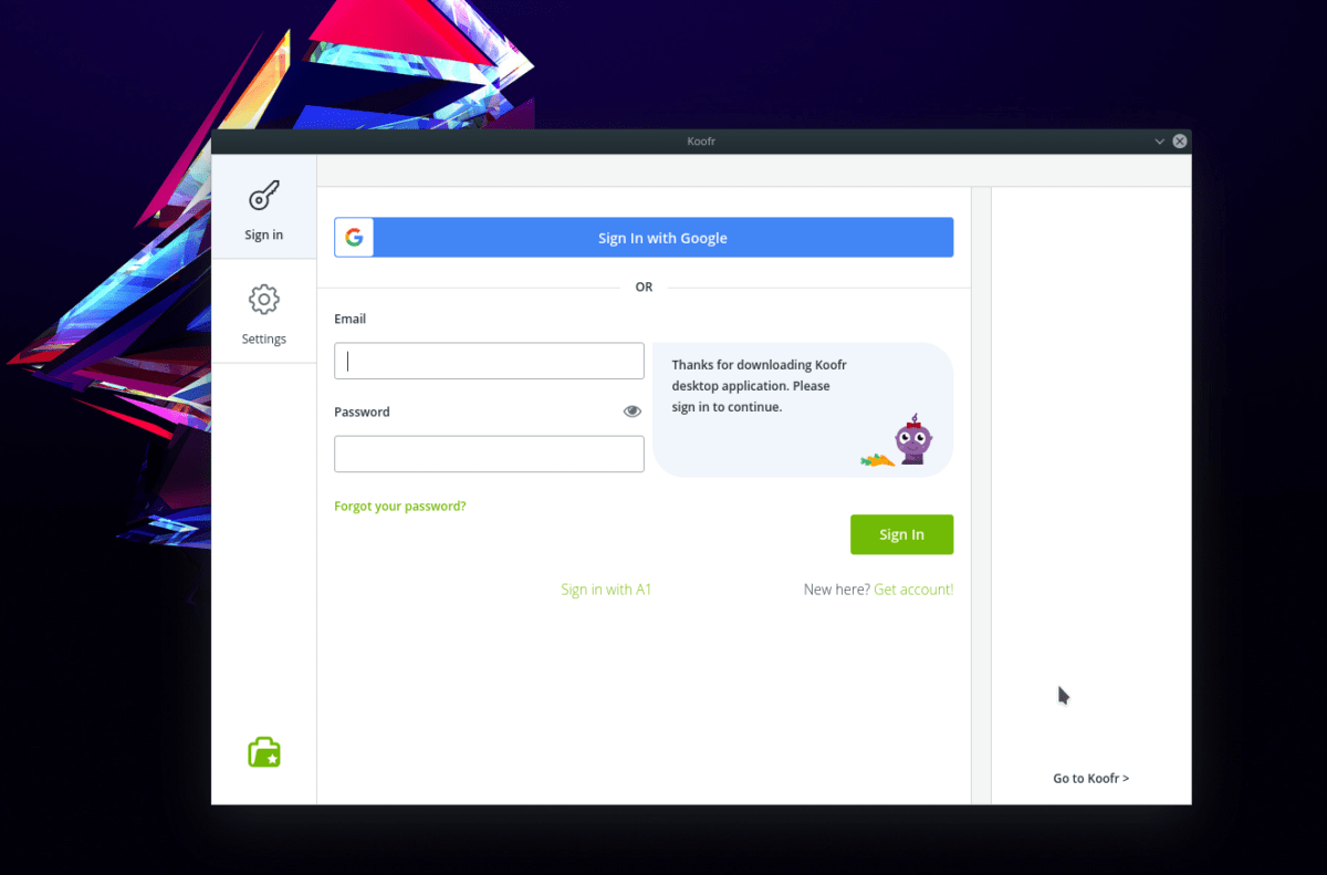 How to set up Koofr cloud sync on Linux