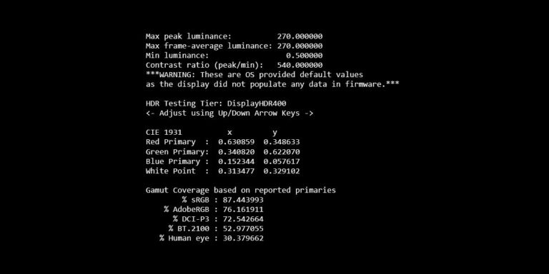 How to measure nits value for your screen on Windows 10