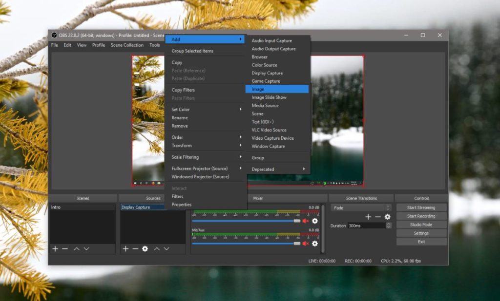 How to add an overlay in OBS on Windows 10