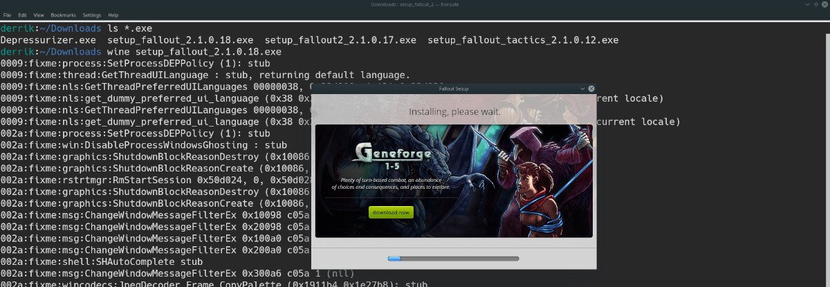How to play the classic Fallout games on Linux