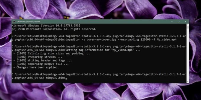How to set the thumbnail image for a video on Windows 10