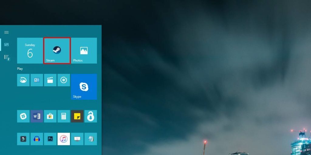How to change tile color for desktop apps on Windows 10