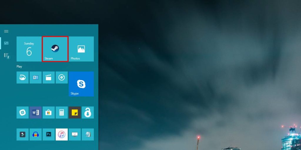 How to change tile color for desktop apps on Windows 10
