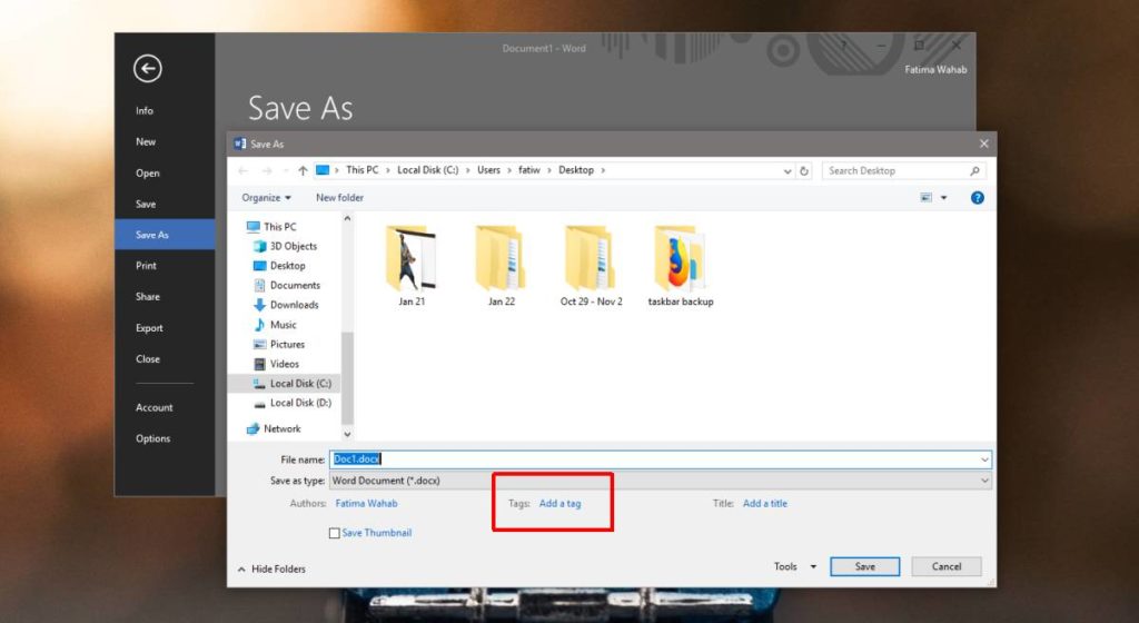 How to add tags to files on Windows 10