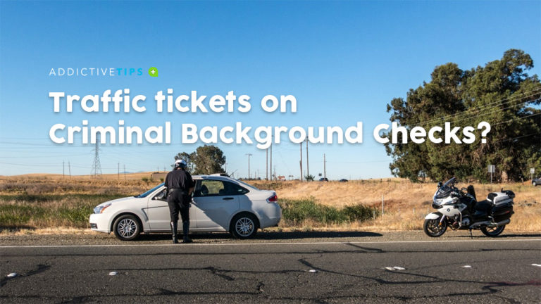 Do Traffic Tickets Show up on Criminal Background Checks?