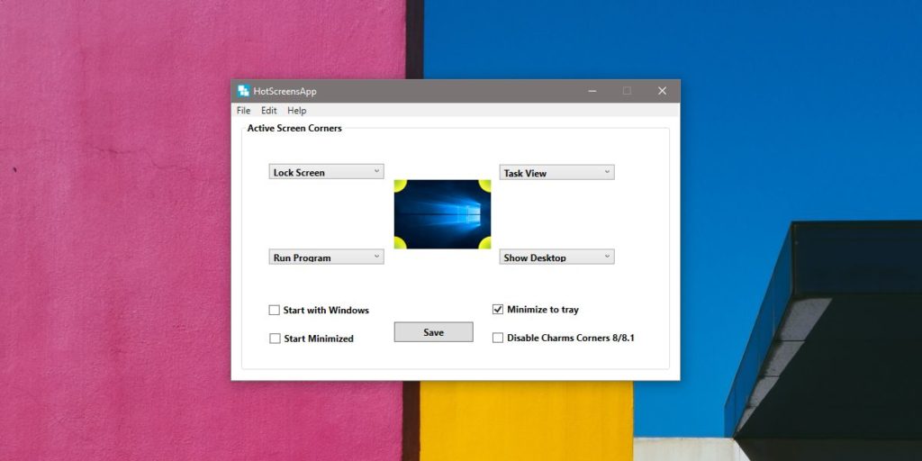 How to get macOS style hot corners on Windows 10