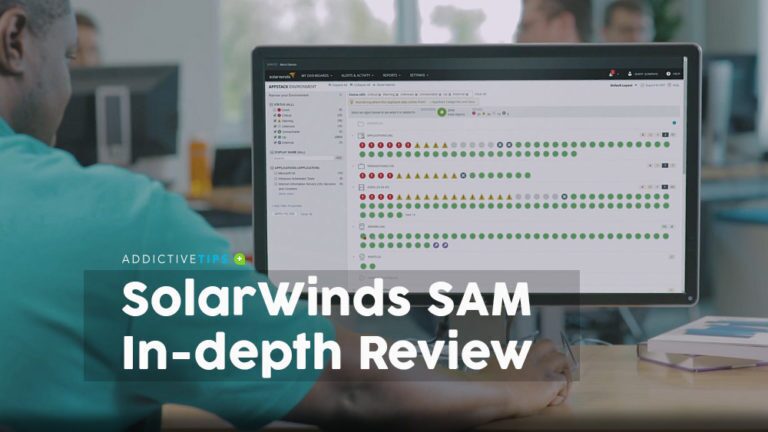 SolarWinds Server and Application Monitor In-Depth Review and Rating