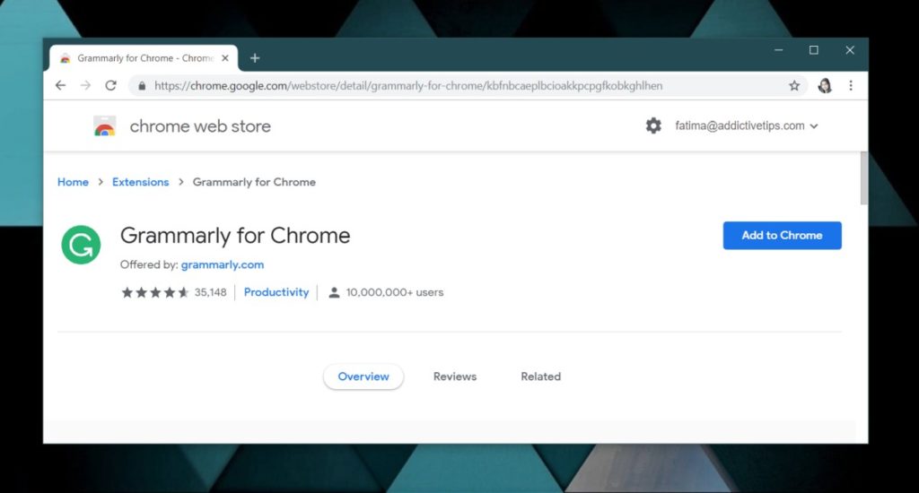 How to install and uninstall extensions in Chrome