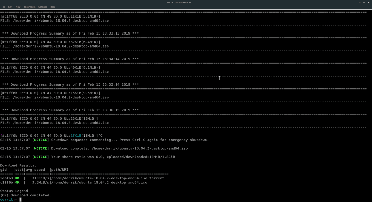 How to download torrents from the command-line on Linux