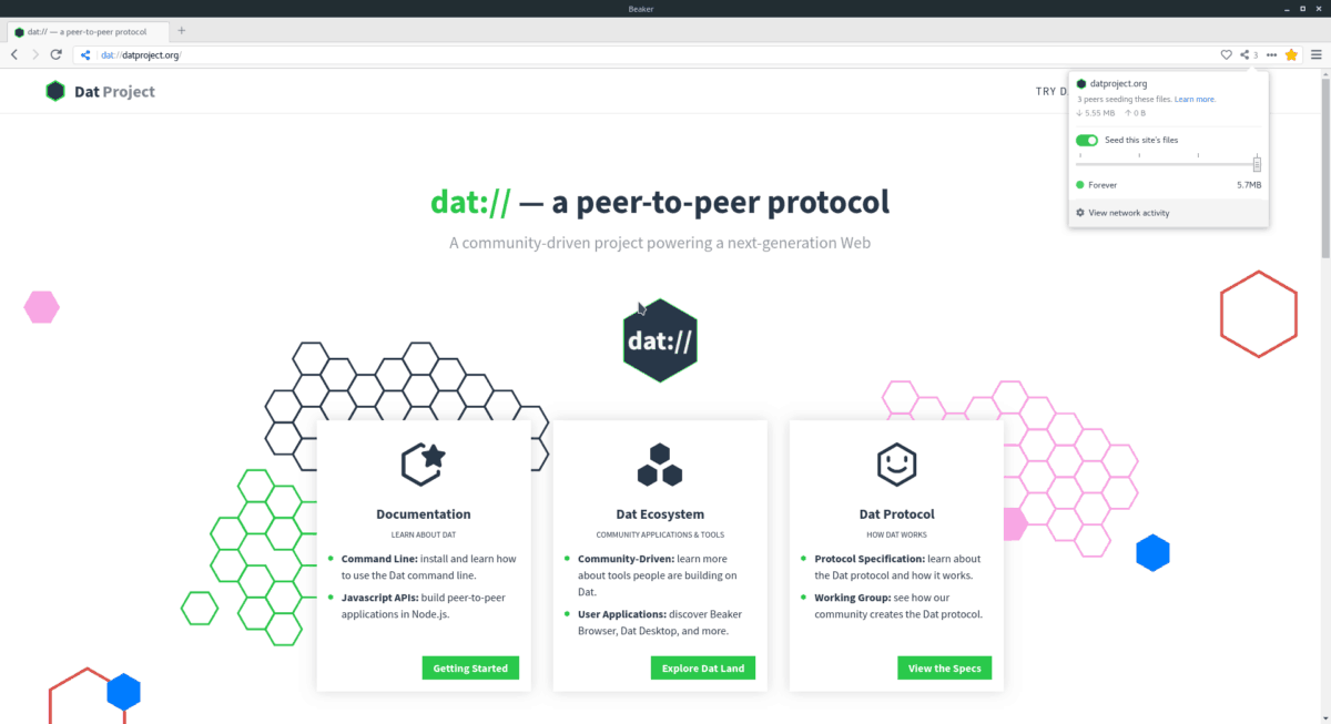How to install the Beaker browser on Linux