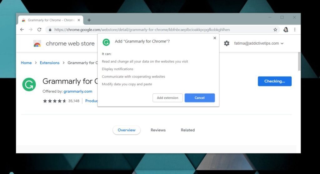 How to install and uninstall extensions in Chrome