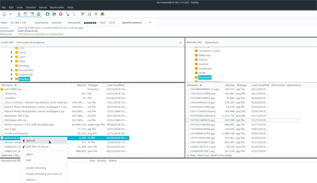How To Share Files Between Android And Linux Wirelessly 6689