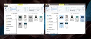 How to compare folder content from the Command Prompt on Windows 10