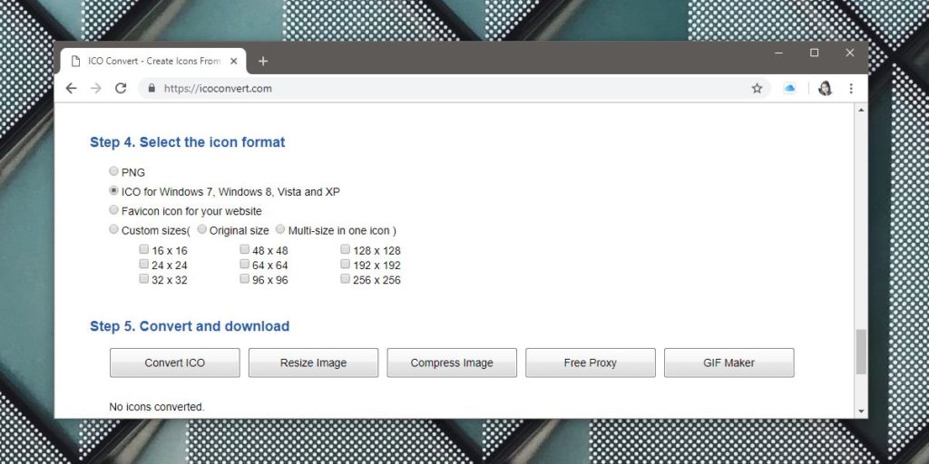 How to create icons for Windows 10