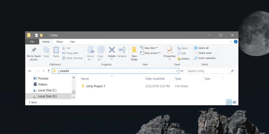 How to run apps from the address bar in File Explorer on Windows 10