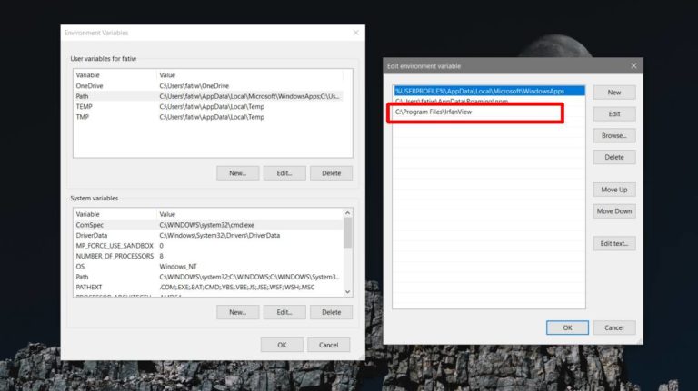 How to run apps from the address bar in File Explorer on Windows 10